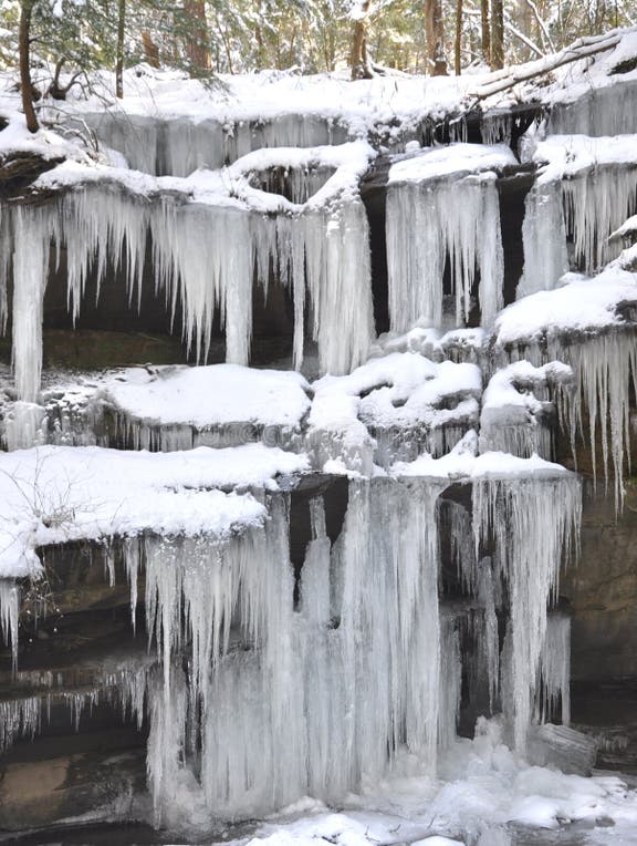 Ice formations stock photo. Image of clean, crystal, hocking - 13047128