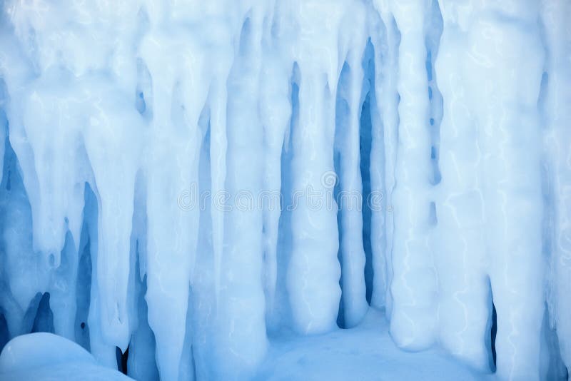 Ice Formations. Forms of Frozen Water Stock Photo - Image of formation ...
