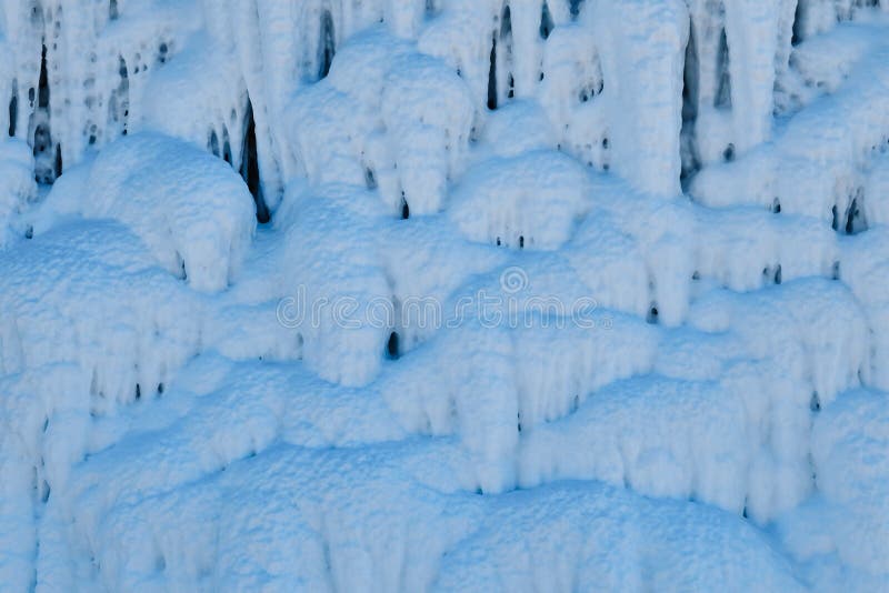 Ice Formations. Forms of Frozen Water Stock Photo - Image of frozen ...