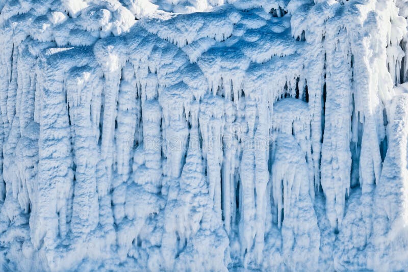Ice Formations. Forms of Frozen Water Stock Image - Image of antarctic ...
