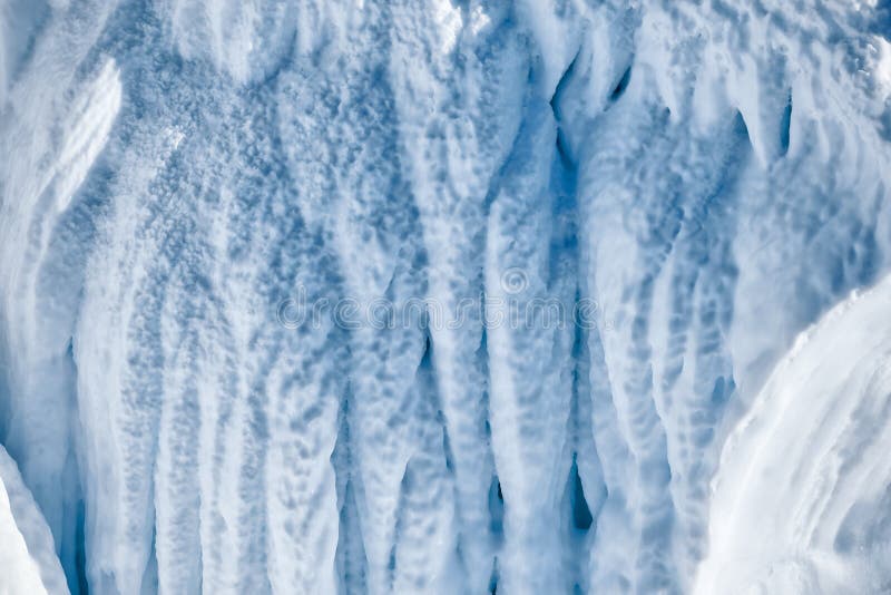 Ice Formations. Forms of Frozen Water Stock Image - Image of formation ...