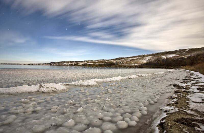 Ice forming on Lake stock image. Image of weather, wintertime - 22435315