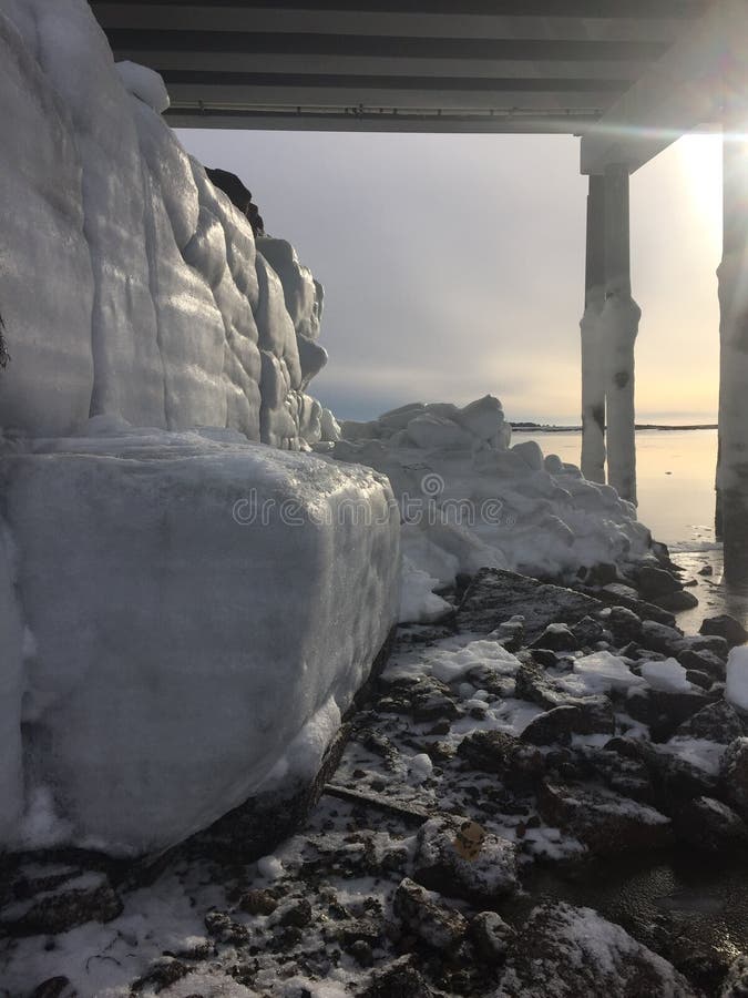 Ice forms stock photo. Image of forms, sheet, rocks, shore - 51388894