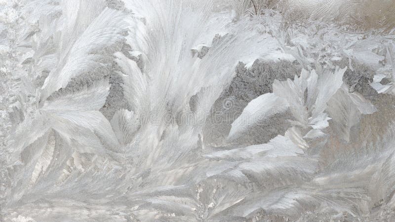 Ice fractals stock image. Image of close, crystal, freezing - 1334177