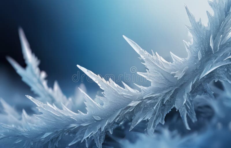 Ice and frost background stock illustration. Illustration of winter ...