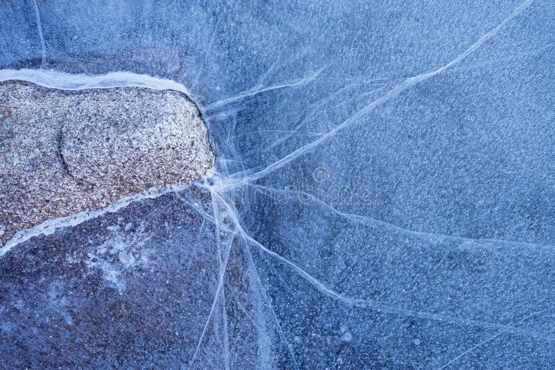 Cracking ice stock photo. Image of landscape, extreme - 12648388