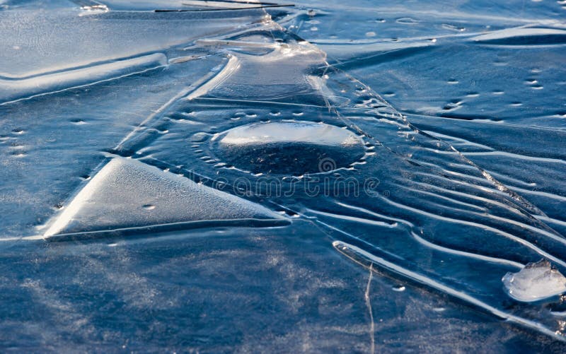 Ice geometry stock photo. Image of circle, geometry, winter - 18449348
