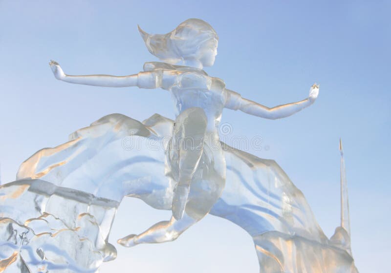 Ice girl editorial image. Image of outdoors, nutcracker - 22791895