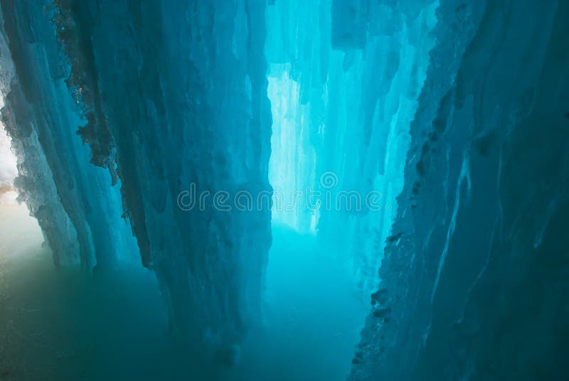 Ice grotto stock photo. Image of climate, nature, indoors - 7004890