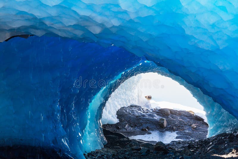 Ice grotto stock image. Image of frigid, frozen, climate - 255983333