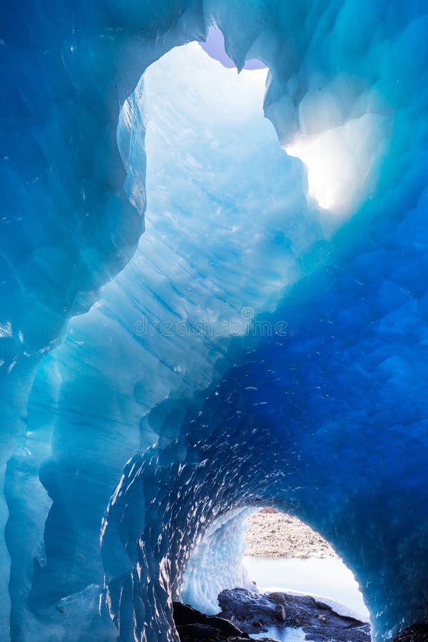 Ice grotto stock image. Image of national, climate, cold - 255983349
