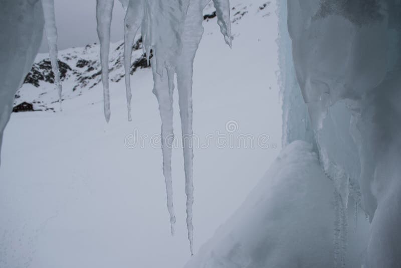 Ice hanging stock image. Image of design, backgrounds - 111916811