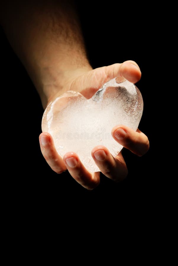Ice heart stock photo. Image of cold, crystal, symbol - 11740624