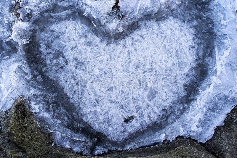 Ice heart stock image. Image of shape, cool, love, symbol - 44802449