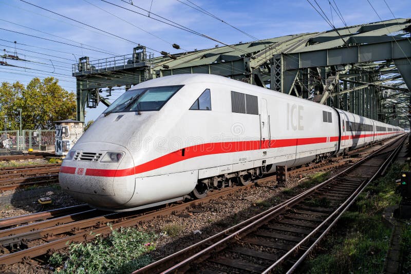 ICE 1 editorial photo. Image of transportation, bahn - 260728126