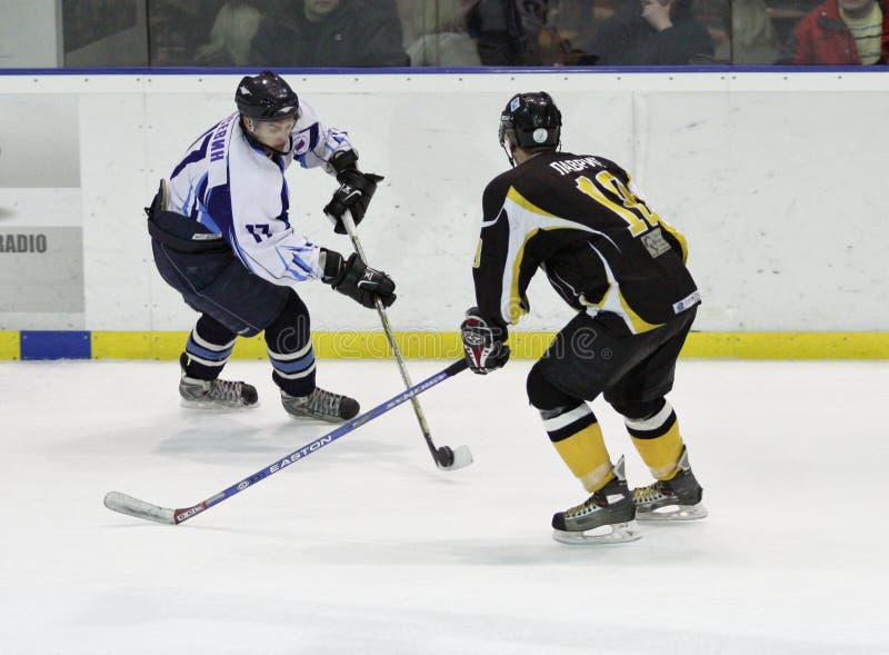 Ice hockey match editorial stock photo. Image of hockey - 13855513