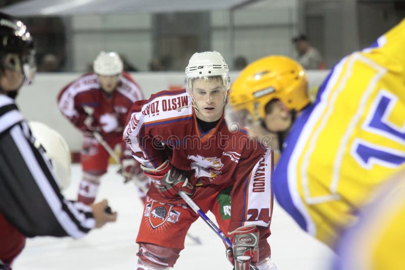 Ice hockey match editorial photo. Image of winter, face - 16402856