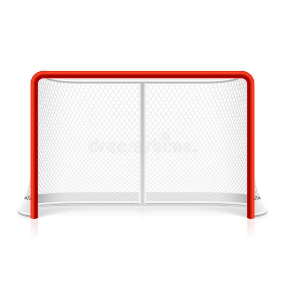 Ice hockey net stock vector. Illustration of cage, arena - 24682824