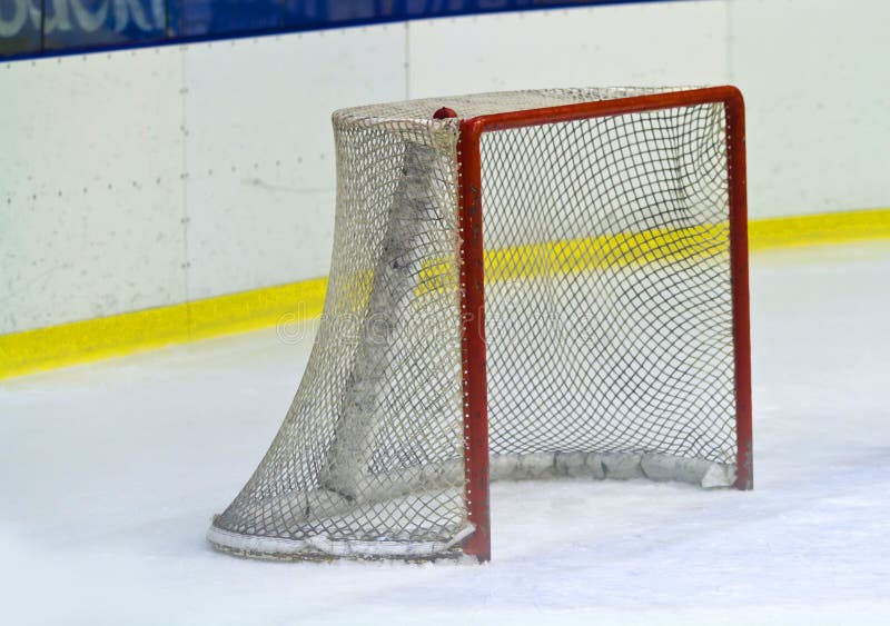 Hockey Rink Net stock photo. Image of outside, nature - 23453586