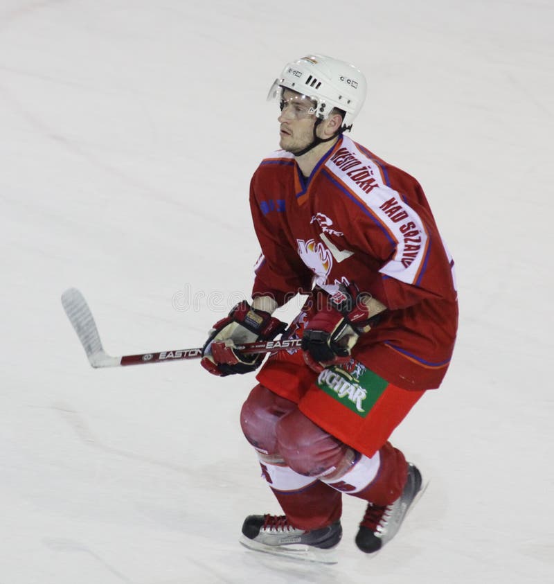 Ice hockey player editorial stock photo. Image of skate - 11667108