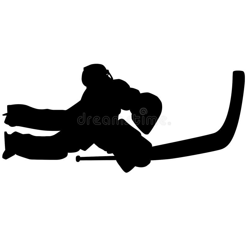 Ice Hockey Player Goaltender, Goalie in Full Goalkeeper Equipment ... Ice Hockey Player Goaltender, Goalie in Full Goalkeeper Equipment ...