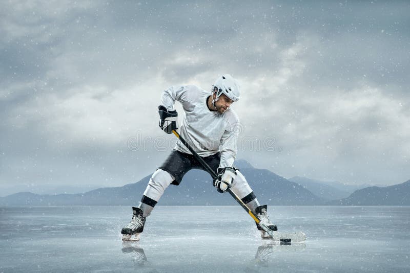 Ice hockey player stock photo. Image of person, cold - 37363412