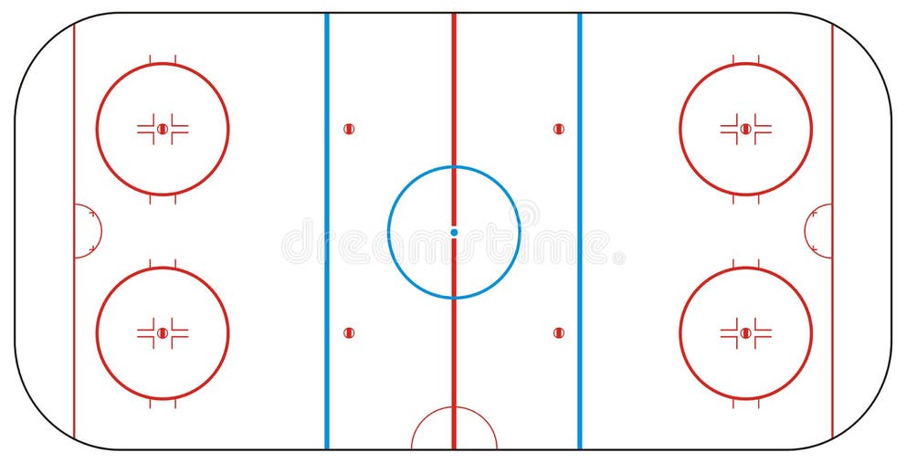 Hockey Rink Lines Stock Illustrations – 467 Hockey Rink Lines Stock ...