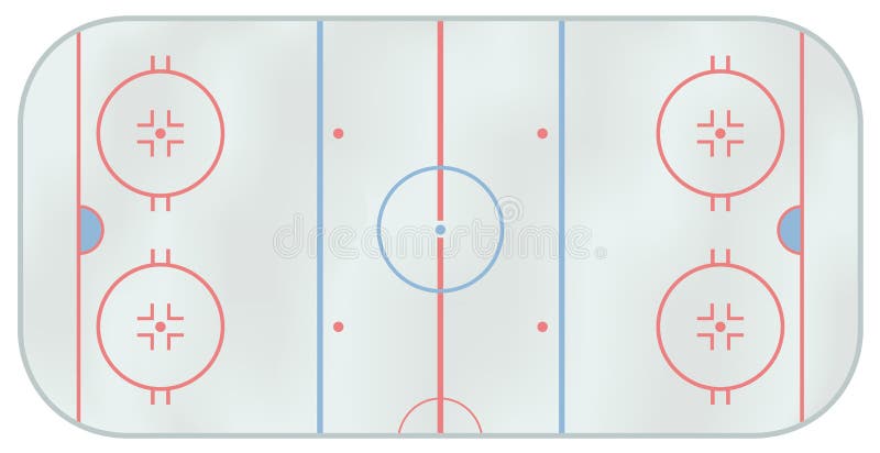 Ice Hockey Rink Stock Photo - Image: 12862310