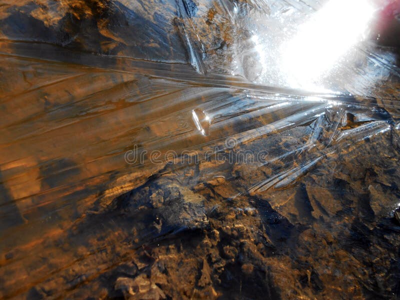 Ice stock photo. Image of light, transparent, smooth - 110646390