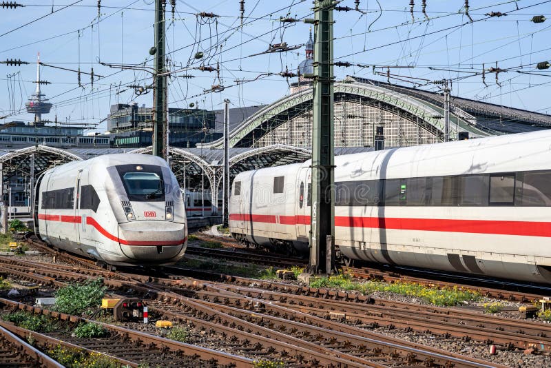 ICE 4 editorial image. Image of infrastructure, railway - 260727960