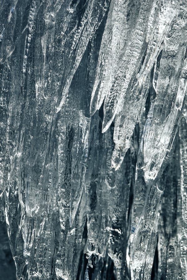 Ice Icicles Closeup stock photo. Image of melting, close - 94017892