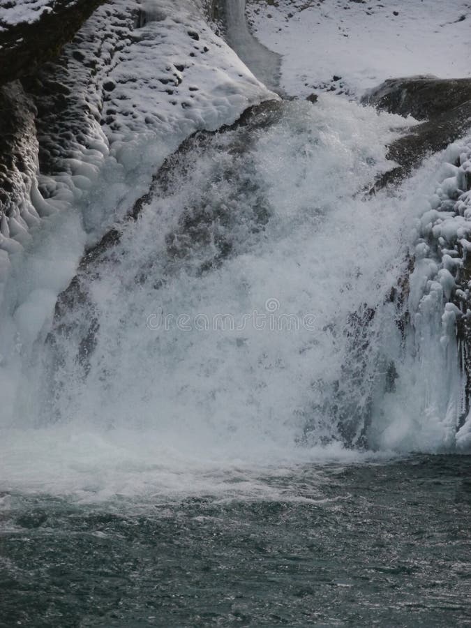 Ice lake stock image. Image of frozen, clear, crystal - 61830507