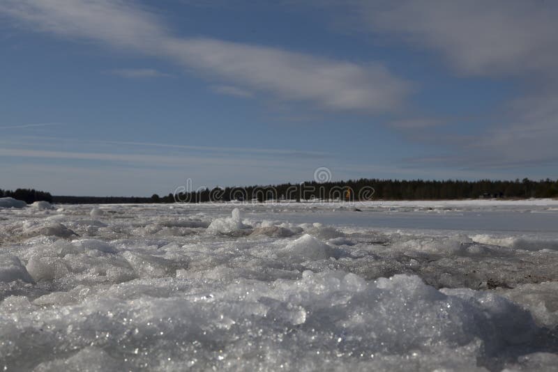 Ice and land stock image. Image of ocean, europe, reflections - 56816227