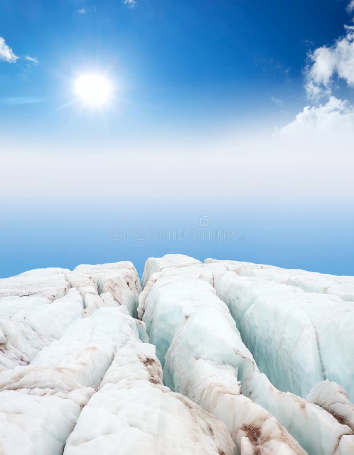 Ice landscape stock image. Image of countryside, hoar - 34810949