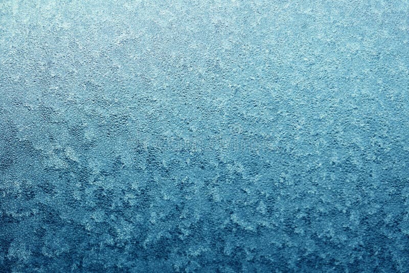 Ice layer on frozen glass stock photo. Image of crystal - 163931322