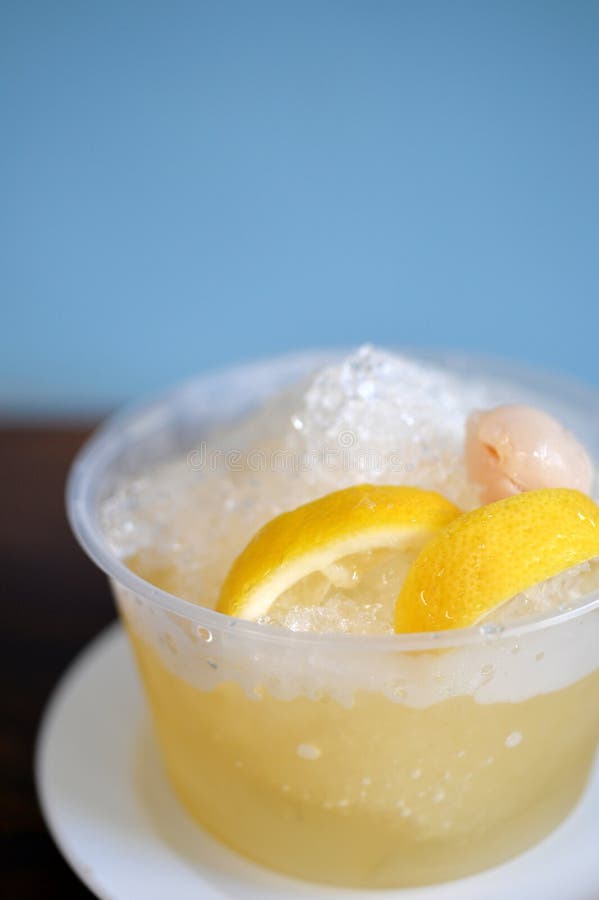 Ice Lemon juice stock image. Image of liquor, liquid - 70162789