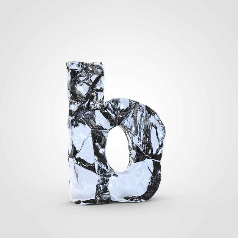 Ice Font Letter B 3d Stock Illustrations – 93 Ice Font Letter B 3d ...