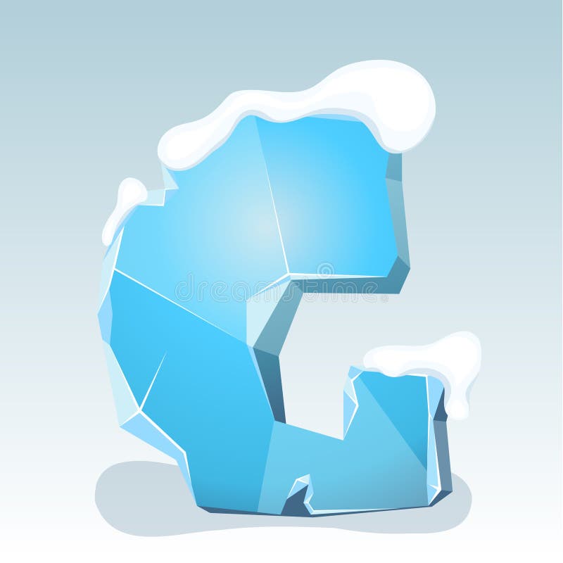 Cold Ice Letters Stock Illustrations – 2,220 Cold Ice Letters Stock ...