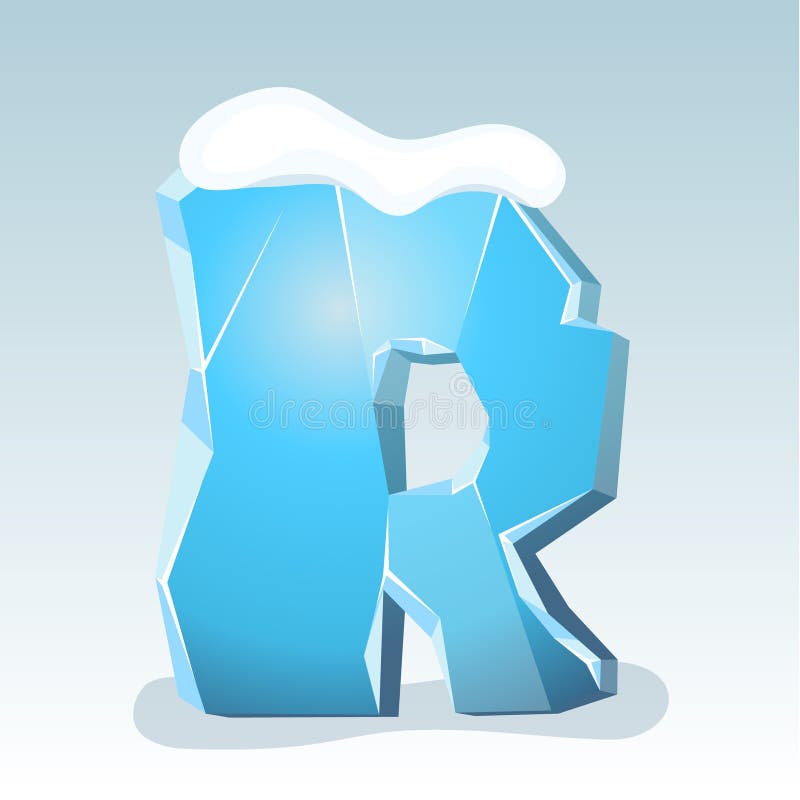 Letter R Snow Stock Illustrations – 182 Letter R Snow Stock ...