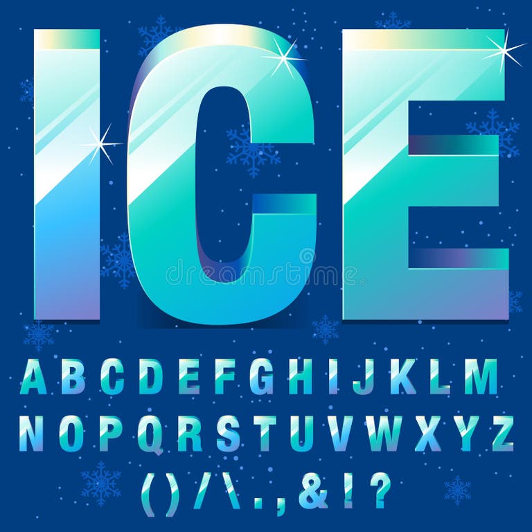 Ice Letters Stock Illustrations – 6,275 Ice Letters Stock Illustrations ...