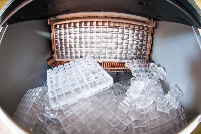 Ice machine stock photo. Image of water, interior, machine - 44331738