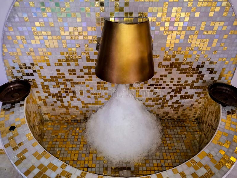 Ice machine in the spa stock photo. Image of fluid, blossom - 202883002