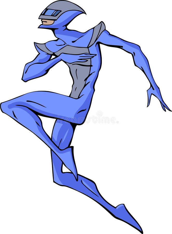 Ice man stock vector. Illustration of adventure, gesture - 26153289