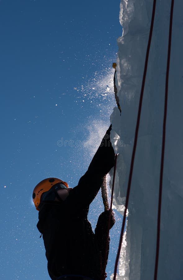 Ice & men stock photo. Image of blue, spray, effort - 17919270
