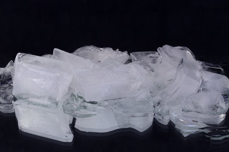 Ice on a mirror stock photo. Image of cold, cooling, structures - 71872798