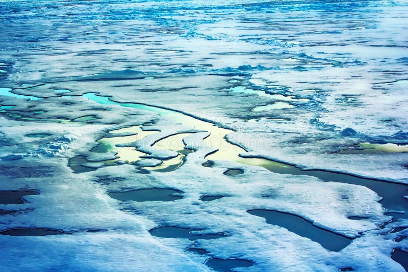 Ice at the North Pole and Near in 2016 Stock Photo - Image of coldness ...