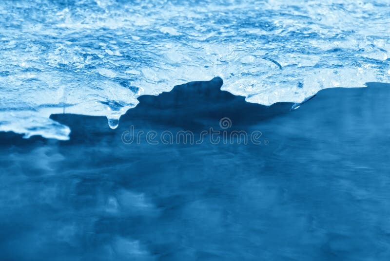 Frozen lake in the night stock photo. Image of nature - 34254118