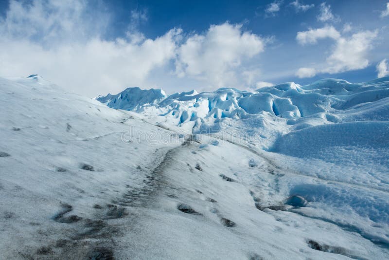 Ice path stock photo. Image of earth, road, crossing - 77919188