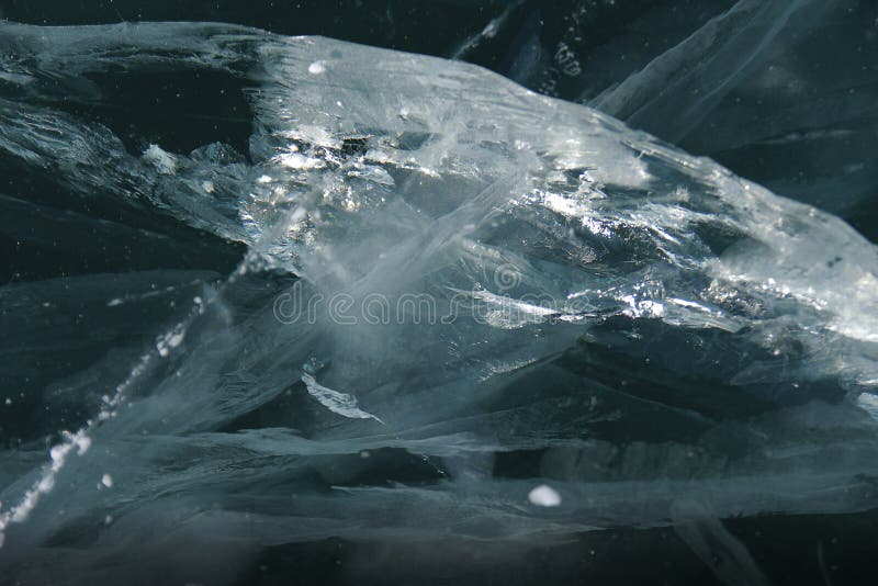Ice Pattern, Texture, Water, Baikal Stock Image - Image of baikal ...