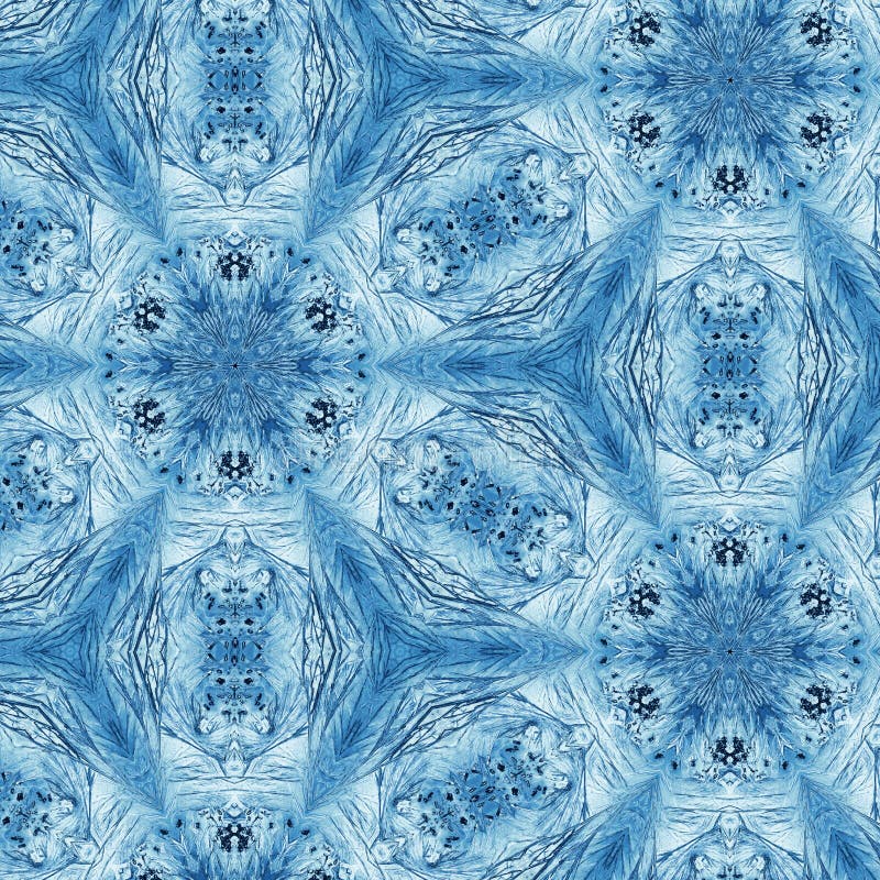 Jack Frost Ice Crystal Patterns & Snowy Spruce Stock Image - Image of ...